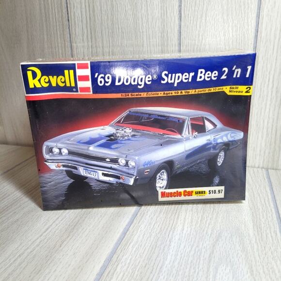 Revell | Toys | Vintage New Sealed Revell 69 Dodge Super Bee 2 In Model ...
